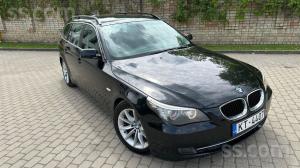 Melns BMW 525 2009 Jelgava, ar dzinēja tilpumu 3.00 L un nobraukumu 329 tūkst. km par 4400 €, foto 3 vietnē AUTOMOTO.COM.LV