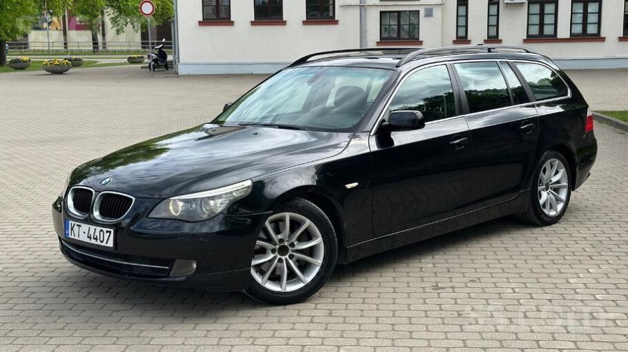 Melns BMW 525 2009 Jelgava, ar dzinēja tilpumu 3.00 L un nobraukumu 329 tūkst. km par 4400 €, foto 7 vietnē AUTOMOTO.COM.LV