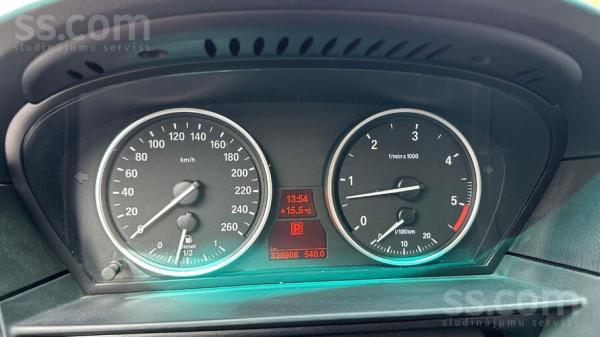 Melns BMW 525 2009 Jelgava, ar dzinēja tilpumu 3.00 L un nobraukumu 329 tūkst. km par 4400 €, foto 7 vietnē AUTOMOTO.COM.LV