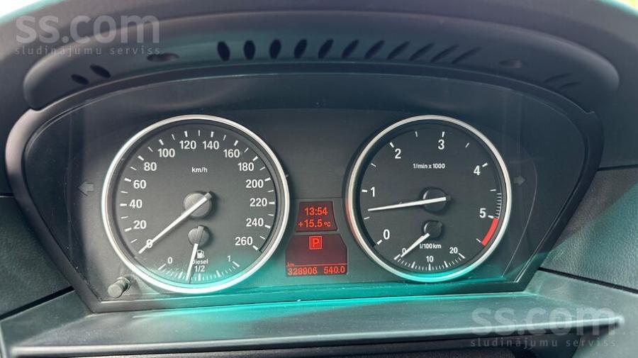 Melns BMW 525 2009 Jelgava, ar dzinēja tilpumu 3.00 L un nobraukumu 329 tūkst. km par 4400 €, foto 8 vietnē AUTOMOTO.COM.LV