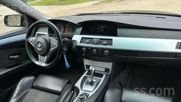 Melns BMW 525 2009 Jelgava, ar dzinēja tilpumu 3.00 L un nobraukumu 329 tūkst. km par 4400 €, foto 8 vietnē AUTOMOTO.COM.LV