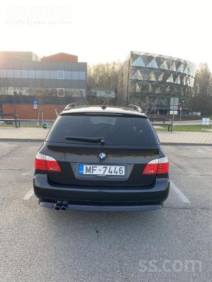Melns BMW 525 2009 Rīga, ar dzinēja tilpumu 3.00 L un nobraukumu 500 tūkst. km par 4150 €, foto 5 vietnē AUTOMOTO.COM.LV