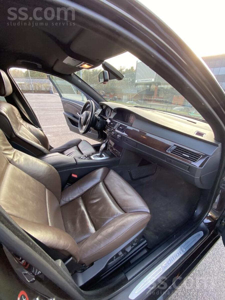 Melns BMW 525 2009 Rīga, ar dzinēja tilpumu 3.00 L un nobraukumu 500 tūkst. km par 4150 €, foto 8 vietnē AUTOMOTO.COM.LV
