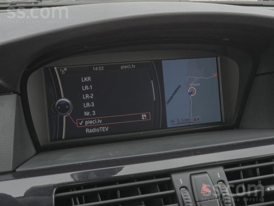 Черный БМВ 525 2009 в Лиепая, объемом двигателя 3.00 л и пробегом 263 тыс. км за 5790 €, фото 25 на AUTOMOTO.COM.LV