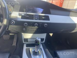 Black BMW 525 2009 in Riga, with an engine capacity of 3.00 L and mileage of 420 thousand km for 6300 €, photo 7 on AUTOMOTO.COM.LV