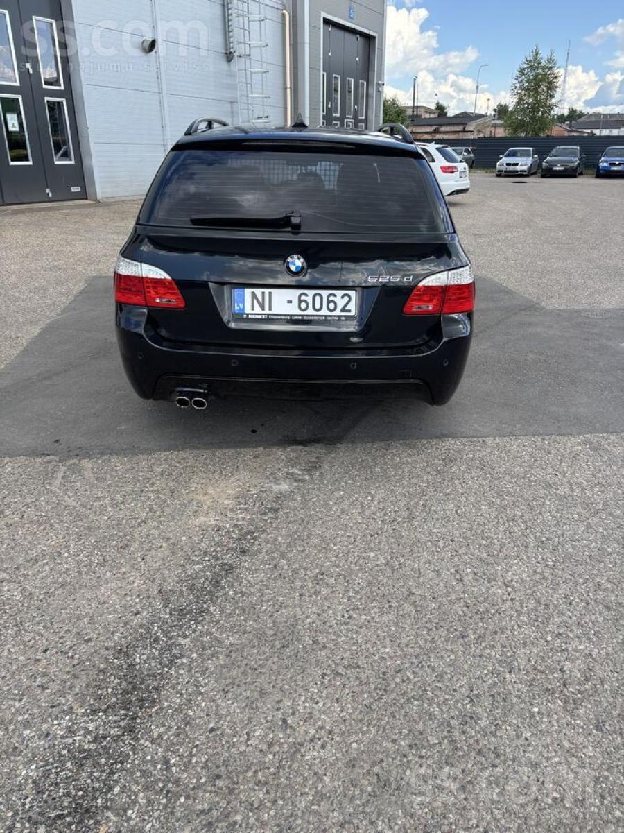Melns BMW 525 2009 Daugavpils, ar dzinēja tilpumu 3.00 L un nobraukumu 365 tūkst. km par 7150 €, foto 7 vietnē AUTOMOTO.COM.LV