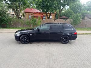 Черный БМВ 525 2009 в Резекне, объемом двигателя 3.00 л и пробегом 293 тыс. км за 5950 €, фото  на AUTOMOTO.COM.LV
