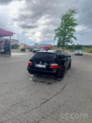 Черный БМВ 525 2009 в Резекне, объемом двигателя 3.00 л и пробегом 293 тыс. км за 5950 €, фото 6 на AUTOMOTO.COM.LV