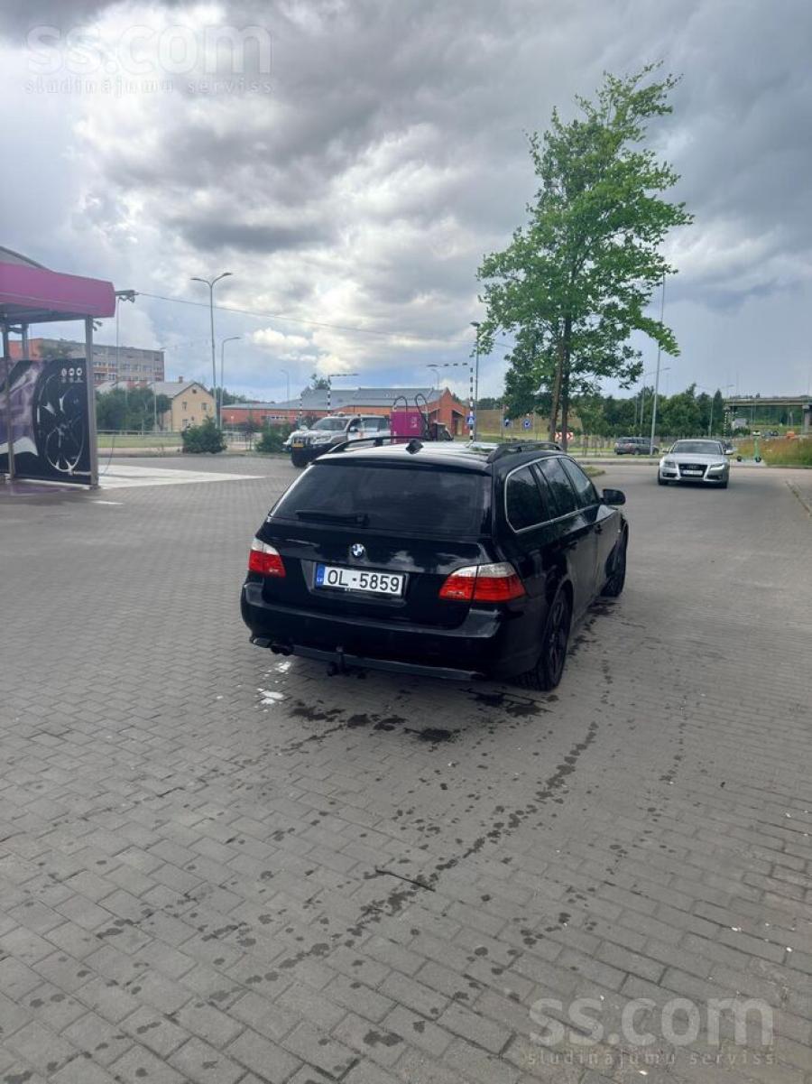 Черный БМВ 525 2009 в Резекне, объемом двигателя 3.00 л и пробегом 293 тыс. км за 5950 €, фото 6 на AUTOMOTO.COM.LV
