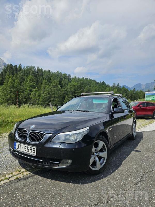 Melns BMW 525 2009 Rīga, ar dzinēja tilpumu 3.00 L un nobraukumu 500 tūkst. km par 3600 €, foto 1 vietnē AUTOMOTO.COM.LV