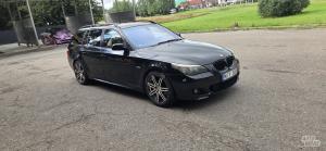 Black BMW 525 2009 in Salcininkai, with an engine capacity of 3.00 L and mileage of 366 thousand km for 5000 €, photo  on AUTOMOTO.COM.LV