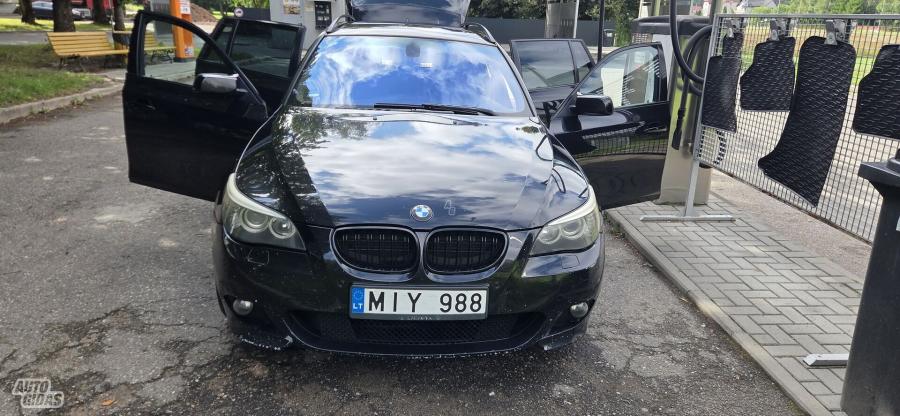 Melns BMW 525 2009 Šalčininkai, ar dzinēja tilpumu 3.00 L un nobraukumu 366 tūkst. km par 5000 €, foto 6 vietnē AUTOMOTO.COM.LV