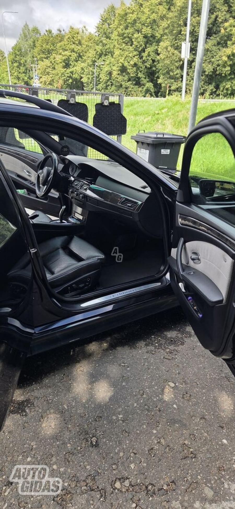 Melns BMW 525 2009 Šalčininkai, ar dzinēja tilpumu 3.00 L un nobraukumu 366 tūkst. km par 5000 €, foto 16 vietnē AUTOMOTO.COM.LV
