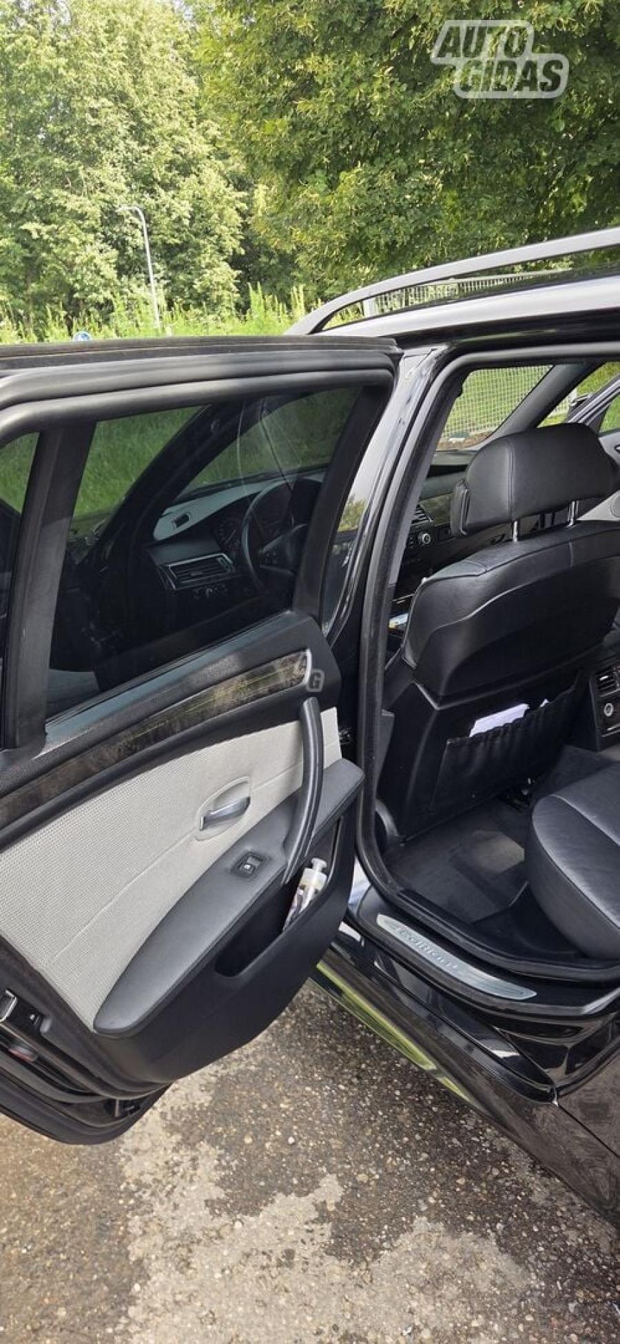 Melns BMW 525 2009 Šalčininkai, ar dzinēja tilpumu 3.00 L un nobraukumu 366 tūkst. km par 5000 €, foto 17 vietnē AUTOMOTO.COM.LV