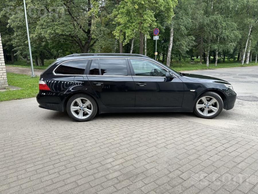 Melns BMW 525 2009 Jelgava, ar dzinēja tilpumu 3.00 L un nobraukumu 483 tūkst. km par 4900 €, foto 5 vietnē AUTOMOTO.COM.LV