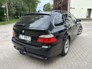Melns BMW 525 2009 Jelgava, ar dzinēja tilpumu 3.00 L un nobraukumu 483 tūkst. km par 4900 €, foto 6 vietnē AUTOMOTO.COM.LV