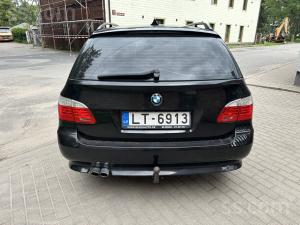 Melns BMW 525 2009 Jelgava, ar dzinēja tilpumu 3.00 L un nobraukumu 483 tūkst. km par 4900 €, foto 7 vietnē AUTOMOTO.COM.LV