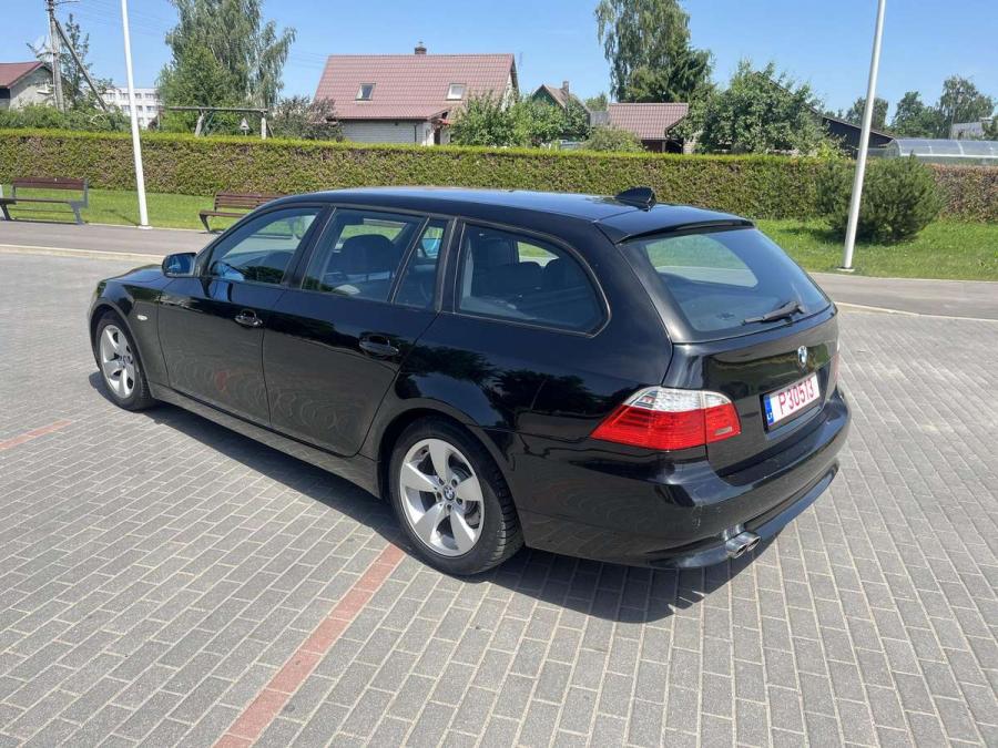 Черный БМВ 525 2009 в Кедайняй, объемом двигателя 2.50 л и пробегом 280 тыс. км за 5000 €, фото 10 на AUTOMOTO.COM.LV