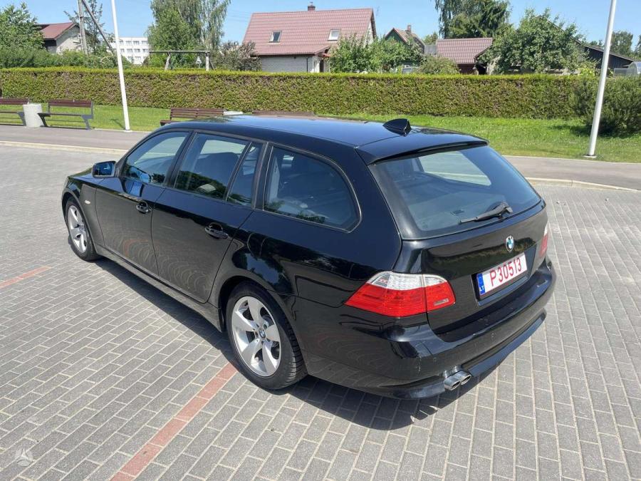 Черный БМВ 525 2009 в Кедайняй, объемом двигателя 2.50 л и пробегом 280 тыс. км за 5000 €, фото 12 на AUTOMOTO.COM.LV