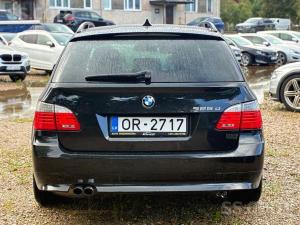 Черный БМВ 525 2009 в Кулдига, объемом двигателя 3.00 л и пробегом 298 тыс. км за 5290 €, фото 8 на AUTOMOTO.COM.LV