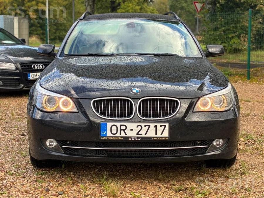 Черный БМВ 525 2009 в Кулдига, объемом двигателя 3.00 л и пробегом 298 тыс. км за 5290 €, фото 9 на AUTOMOTO.COM.LV