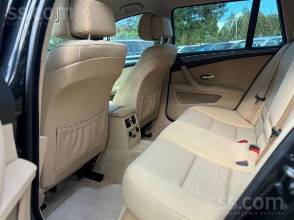 Черный БМВ 525 2009 в Кулдига, объемом двигателя 3.00 л и пробегом 298 тыс. км за 5290 €, фото 11 на AUTOMOTO.COM.LV