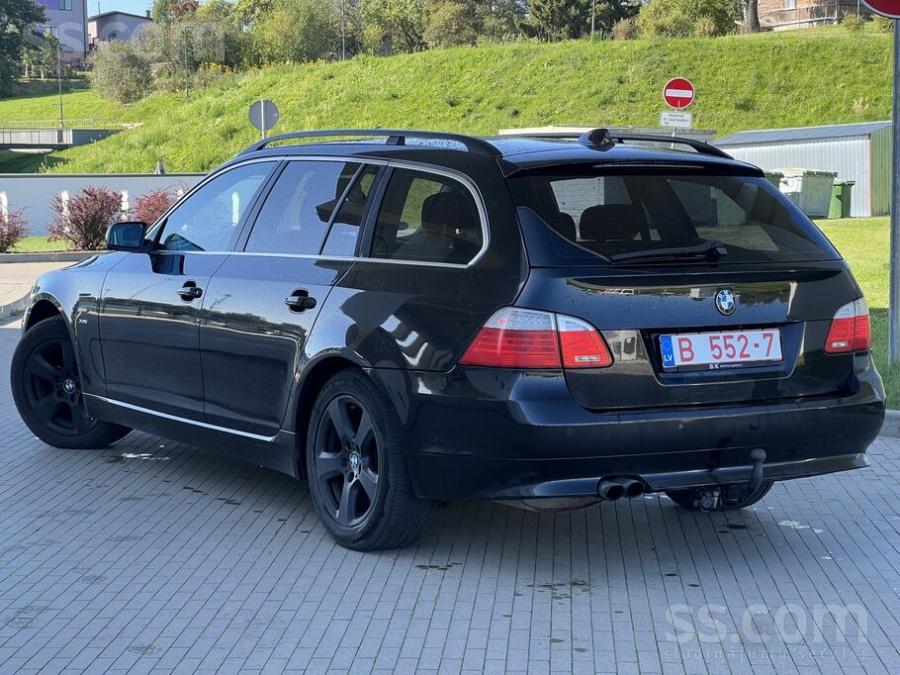 Черный БМВ 525 2009 в Резекне, объемом двигателя 3.00 л и пробегом 293 тыс. км за 5995 €, фото 5 на AUTOMOTO.COM.LV