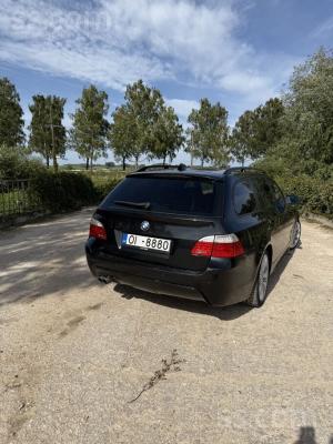 Black BMW 525 2009 in Riga, with an engine capacity of 3.00 L and mileage of 388 thousand km for 6150 €, photo 6 on AUTOMOTO.COM.LV
