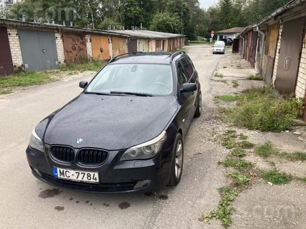 Черный БМВ 525 2009 в Рига, объемом двигателя 3.00 л и пробегом 305 тыс. км за 3400 €, фото 5 на AUTOMOTO.COM.LV