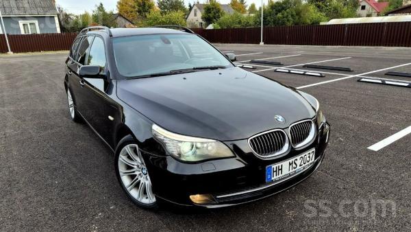 Melns BMW 525 2009 Daugavpils, ar dzinēja tilpumu 3.00 L un nobraukumu 261 tūkst. km par 4250 €, foto 1 vietnē AUTOMOTO.COM.LV