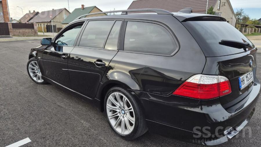 Melns BMW 525 2009 Daugavpils, ar dzinēja tilpumu 3.00 L un nobraukumu 261 tūkst. km par 4250 €, foto 5 vietnē AUTOMOTO.COM.LV
