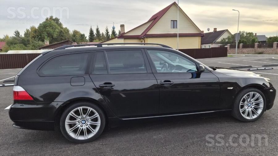 Melns BMW 525 2009 Daugavpils, ar dzinēja tilpumu 3.00 L un nobraukumu 261 tūkst. km par 4250 €, foto 6 vietnē AUTOMOTO.COM.LV