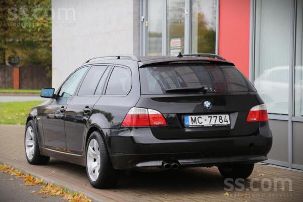 Melns BMW 525 2009 Rīga, ar dzinēja tilpumu 3.00 L un nobraukumu 305 tūkst. km par 3795 €, foto 6 vietnē AUTOMOTO.COM.LV