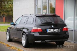Черный БМВ 525 2009 в Рига, объемом двигателя 3.00 л и пробегом 305 тыс. км за 3795 €, фото 6 на AUTOMOTO.COM.LV