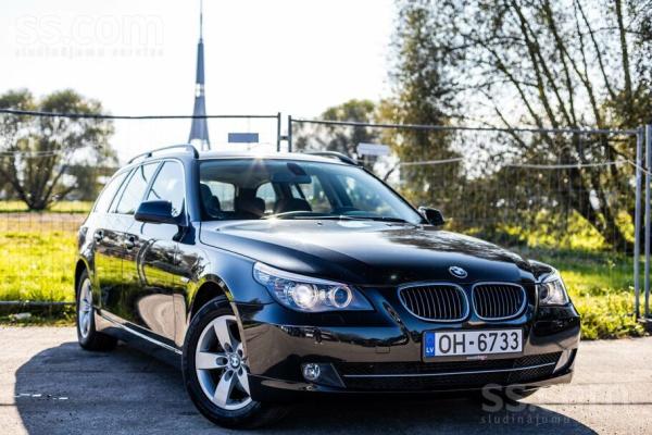 Melns BMW 525 2010 Rīga, ar dzinēja tilpumu 3.00 L un nobraukumu 270 tūkst. km par 6190 €, foto 2 vietnē AUTOMOTO.COM.LV