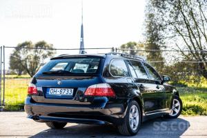 Black BMW 525 2010 in Riga, with an engine capacity of 3.00 L and mileage of 270 thousand km for 6190 €, photo 6 on AUTOMOTO.COM.LV