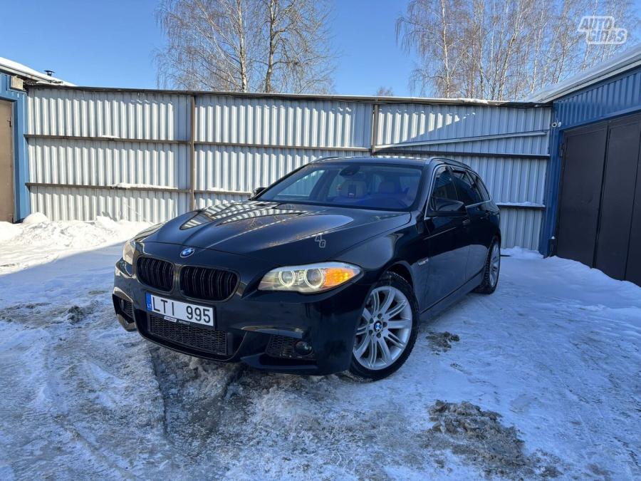 Black BMW 525 2010 in Kaunas, with an engine capacity of 3.00 L and mileage of 410 thousand km for 7000 €, photo 2 on AUTOMOTO.COM.LV