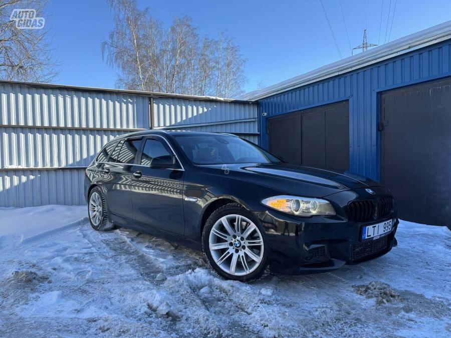 Black BMW 525 2010 in Kaunas, with an engine capacity of 3.00 L and mileage of 410 thousand km for 7000 €, photo 3 on AUTOMOTO.COM.LV