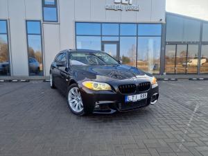 Black BMW 525 2010 in Kaunas, with an engine capacity of 3.00 L and mileage of 255 thousand km for 6950 €, photo 5 on AUTOMOTO.COM.LV