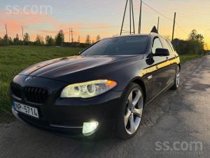 Черный БМВ 525 2010 в Балви, объемом двигателя 3.00 л и пробегом 279 тыс. км за 8290 €, фото  на AUTOMOTO.COM.LV