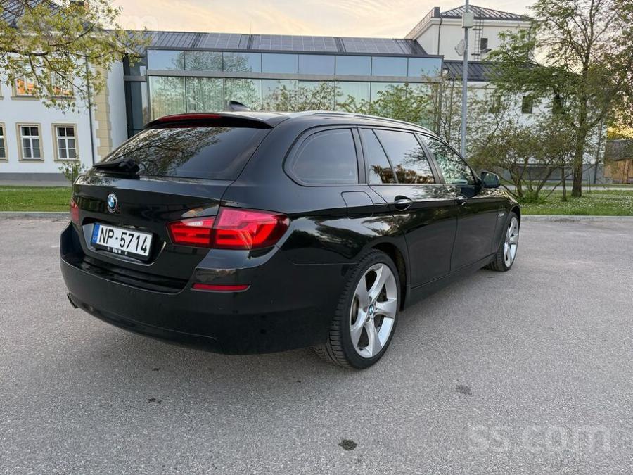 Черный БМВ 525 2010 в Балви, объемом двигателя 3.00 л и пробегом 279 тыс. км за 8290 €, фото 5 на AUTOMOTO.COM.LV