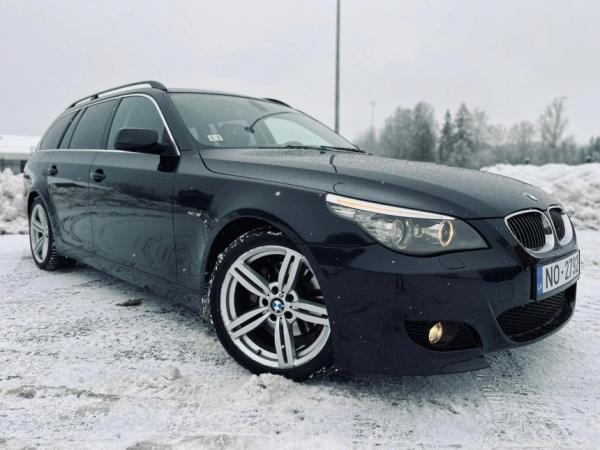 Черный БМВ 525 2010 в Рига, объемом двигателя 2.50 л и пробегом 303 тыс. км за 6650 €, фото 1 на AUTOMOTO.COM.LV