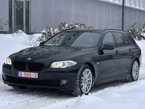 Black BMW 525 2010 in Riga, with an engine capacity of 3.00 L and mileage of 232 thousand km for 8790 €, photo  on AUTOMOTO.COM.LV