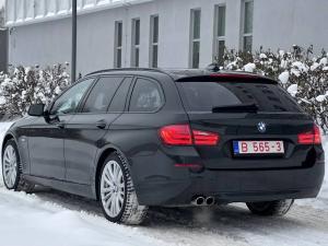 Black BMW 525 2010 in Riga, with an engine capacity of 3.00 L and mileage of 232 thousand km for 8790 €, photo 5 on AUTOMOTO.COM.LV