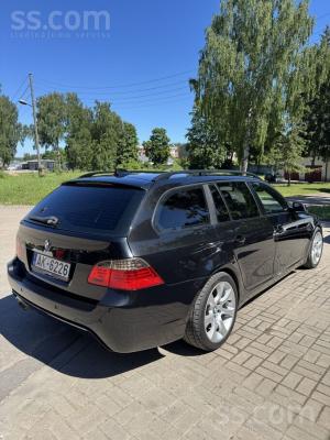 Черный БМВ 525 2010 в Рига, объемом двигателя 3.00 л и пробегом 385 тыс. км за 5500 €, фото 4 на AUTOMOTO.COM.LV
