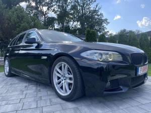 Black BMW 525 2010 in Vilnius, with an engine capacity of 2.99 L and mileage of 357 thousand km for 7999 €, photo 3 on AUTOMOTO.COM.LV