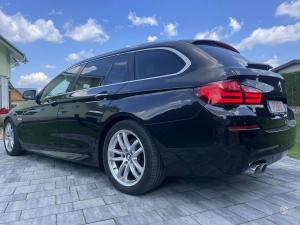 Black BMW 525 2010 in Vilnius, with an engine capacity of 2.99 L and mileage of 357 thousand km for 7999 €, photo 5 on AUTOMOTO.COM.LV