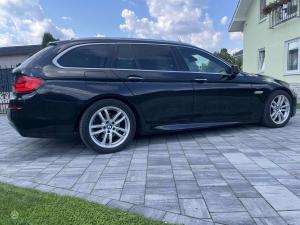 Black BMW 525 2010 in Vilnius, with an engine capacity of 2.99 L and mileage of 357 thousand km for 7999 €, photo 6 on AUTOMOTO.COM.LV
