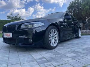 Black BMW 525 2010 in Vilnius, with an engine capacity of 2.99 L and mileage of 357 thousand km for 7999 €, photo 10 on AUTOMOTO.COM.LV