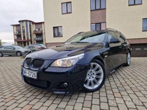 Melns BMW 525 2010 Rīga, ar dzinēja tilpumu 3.00 L un nobraukumu 332 tūkst. km par 7990 €, foto  vietnē AUTOMOTO.COM.LV